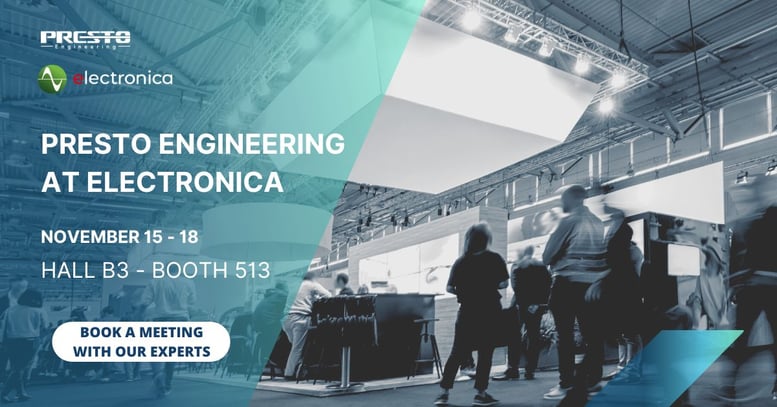 Presto Engineering at electronica fair